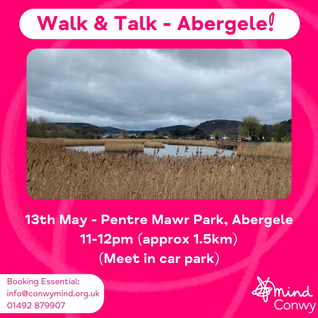 Walk and Talk in Pentre Mawr Park - Conwy Mind
